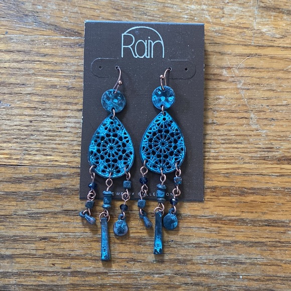 Rain | Jewelry | Nwt Rain Tear Drop Boho Earrings | Poshmark